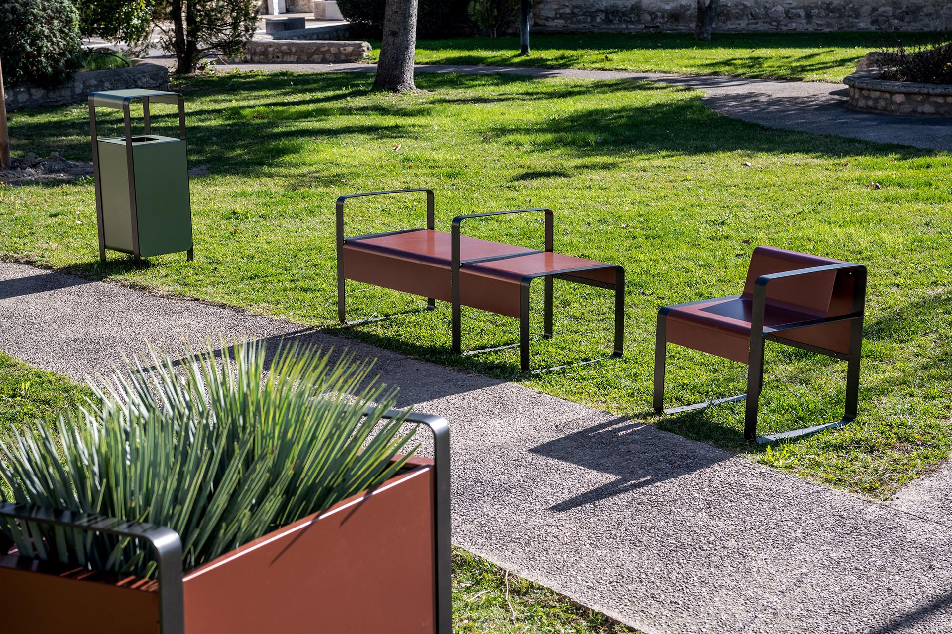Collection Mistral de Mobliers Urbains - Sudco